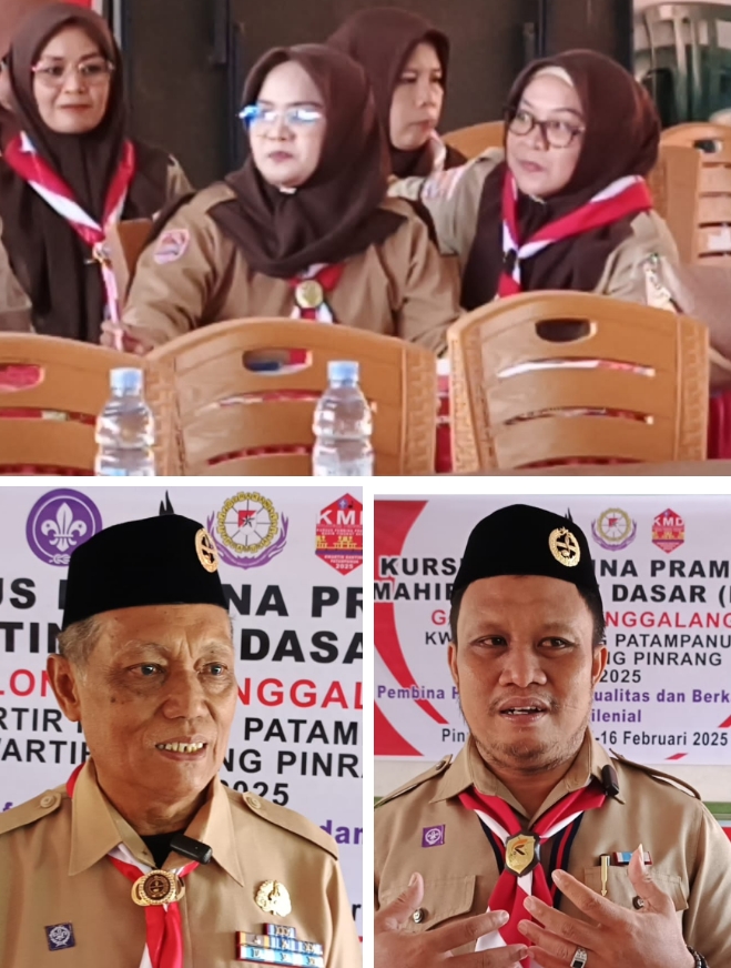 Kwarran Patampanua Cabang Pinrang Gelar Kegiatan Kursus Pembina Pramuka Mahir Tingkat Dasar (KMD ...